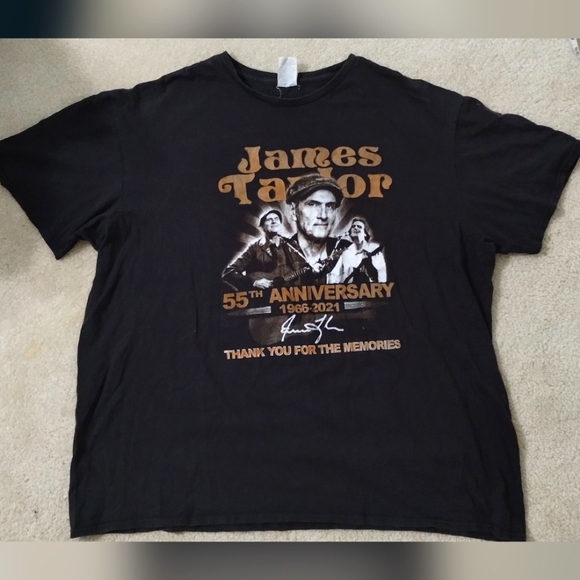 Delta | Shirts | Delta James Taylor 55th Annivery Official Tour 22 ...
